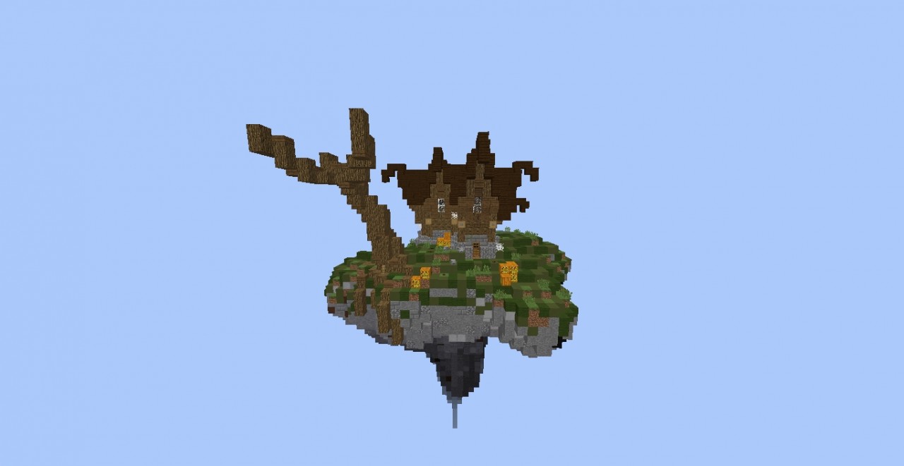 Fantasy spooky island Minecraft Map
