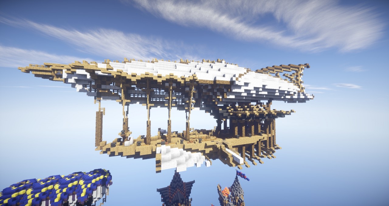 Fantasy Airship Minecraft Map