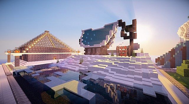 32x32 Plot Nordic Elven House - First Fantasy Build Minecraft Map