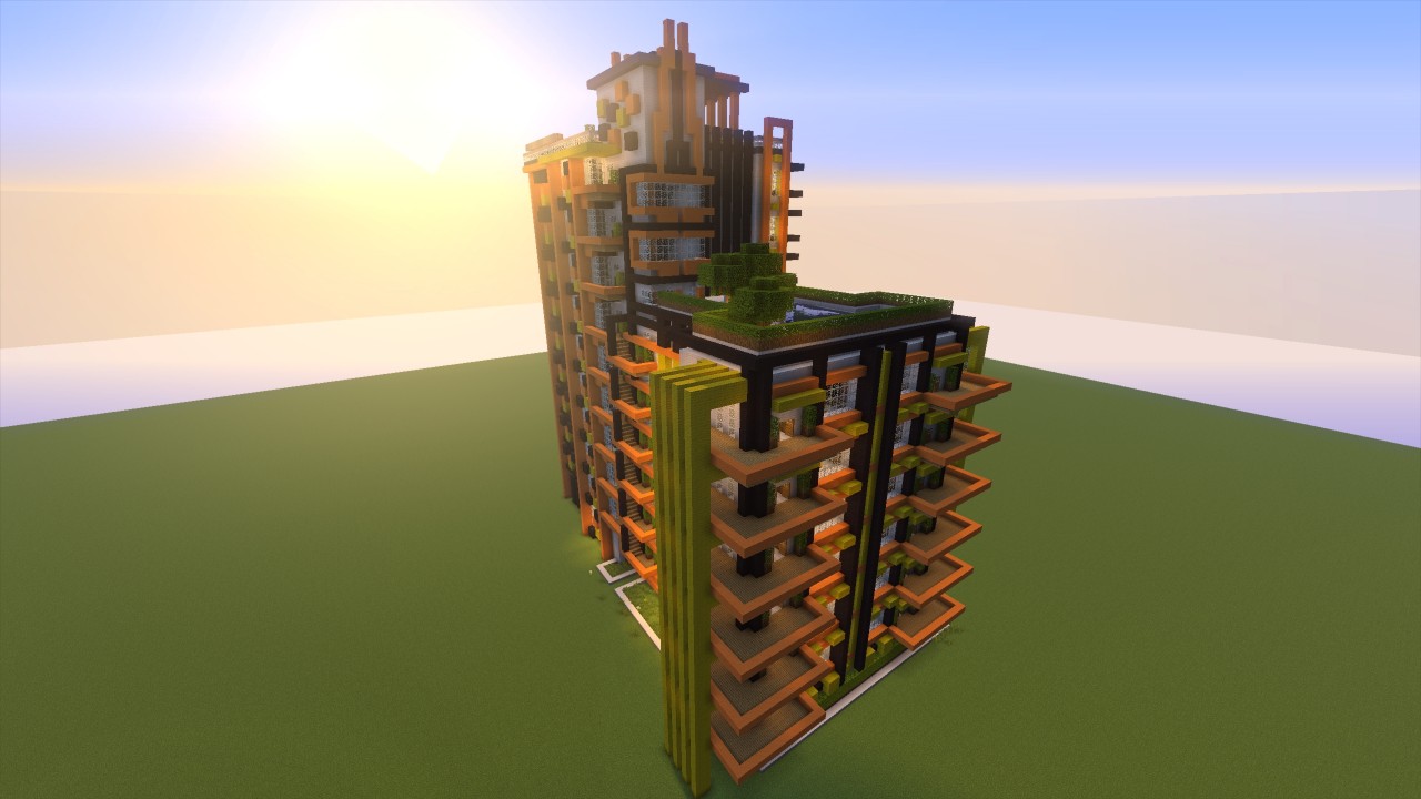 Large modern hotel 2 Minecraft Map