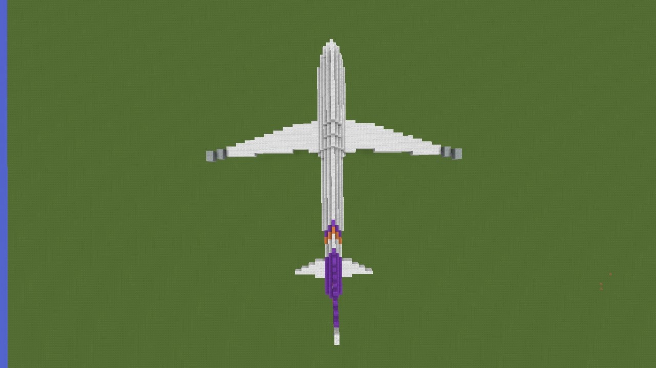 Boeing 747 Jumbo Jet [6th Biggest Plane] DextroBuilds Minecraft Map