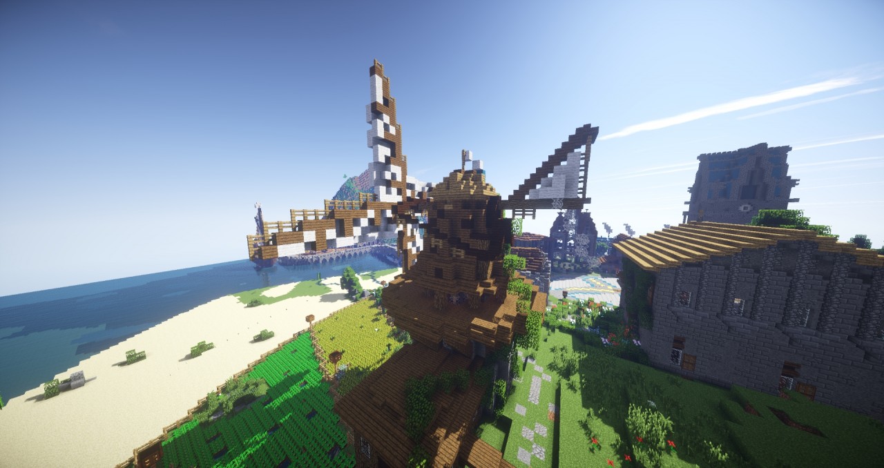 Old Windmill Minecraft Map