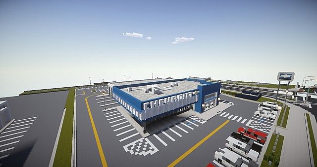 Chevrolet Dealership |ECS Minecraft Map