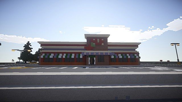 Chili's restaurant|ECS Minecraft Map