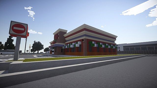 Chili's restaurant|ECS Minecraft Map
