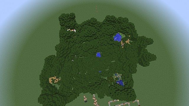 the forest game 2 forest fall Minecraft Map