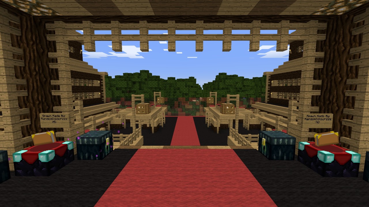 Awesome Server Server Spawn! Perfect For A New Server Minecraft Map