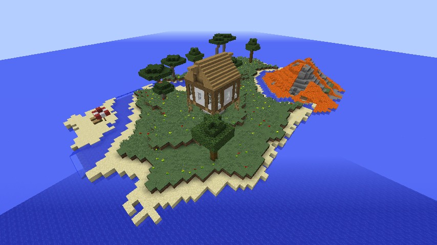 Minecraft Ocean Island Minecraft Map