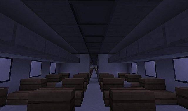 Boeing 737-800 w/ Redstone Lighting Minecraft Map