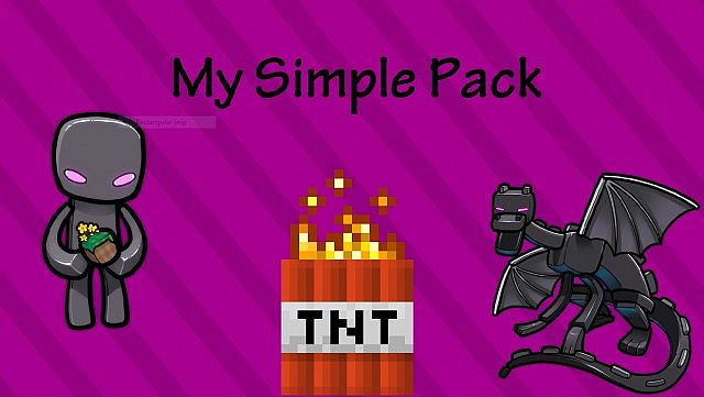 My first, simple texture pack Minecraft Texture Pack