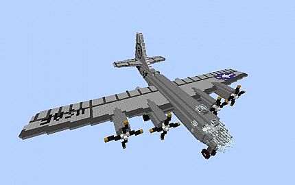 Boeing B-29 SuperFortress Minecraft Map