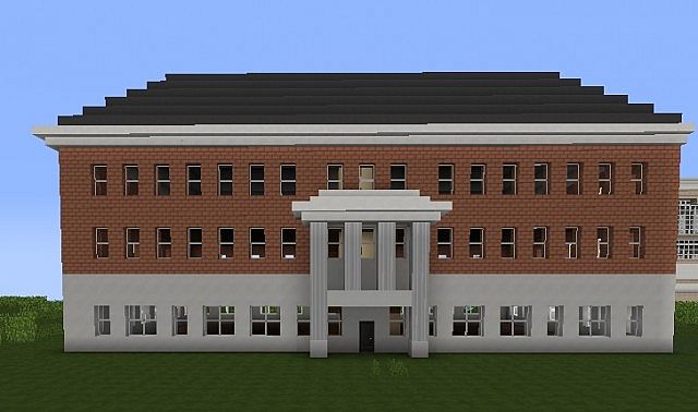 Large Old Georgian Style House Minecraft Map