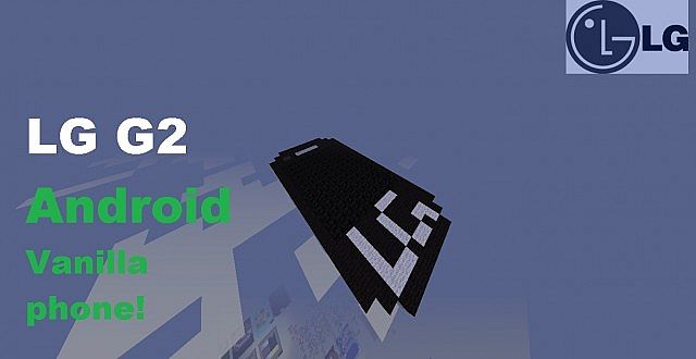LG G2 android vanilla redstone phone Minecraft Map
