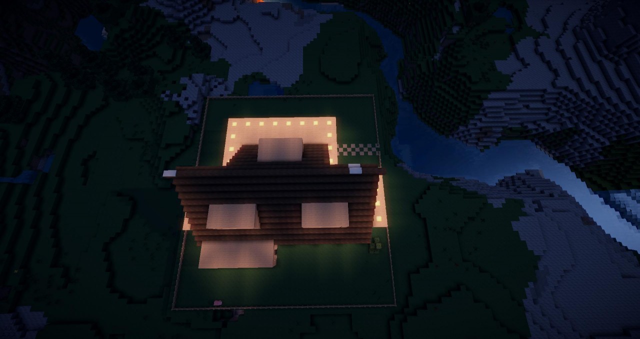 cabin Minecraft Map