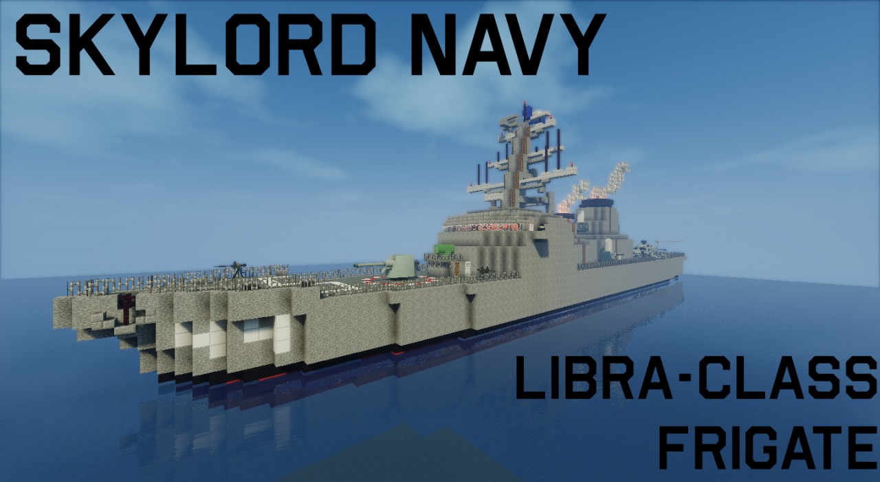 Libra-class Frigate Minecraft Map