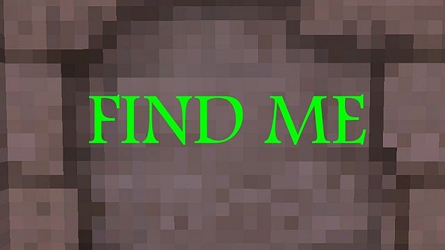Find Me [1] The Voice Minecraft Map