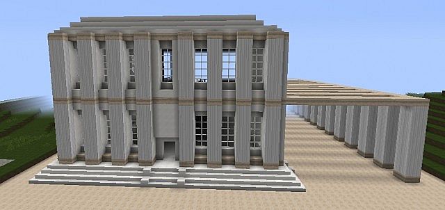 Large Building (Possible Museum?) Minecraft Map