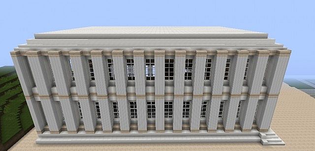 Large Building (Possible Museum?) Minecraft Map