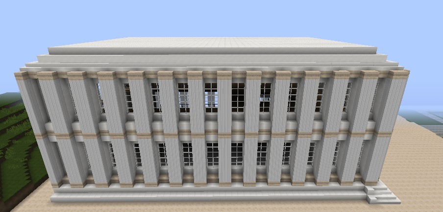 Large Building (Possible Museum?) Minecraft Map