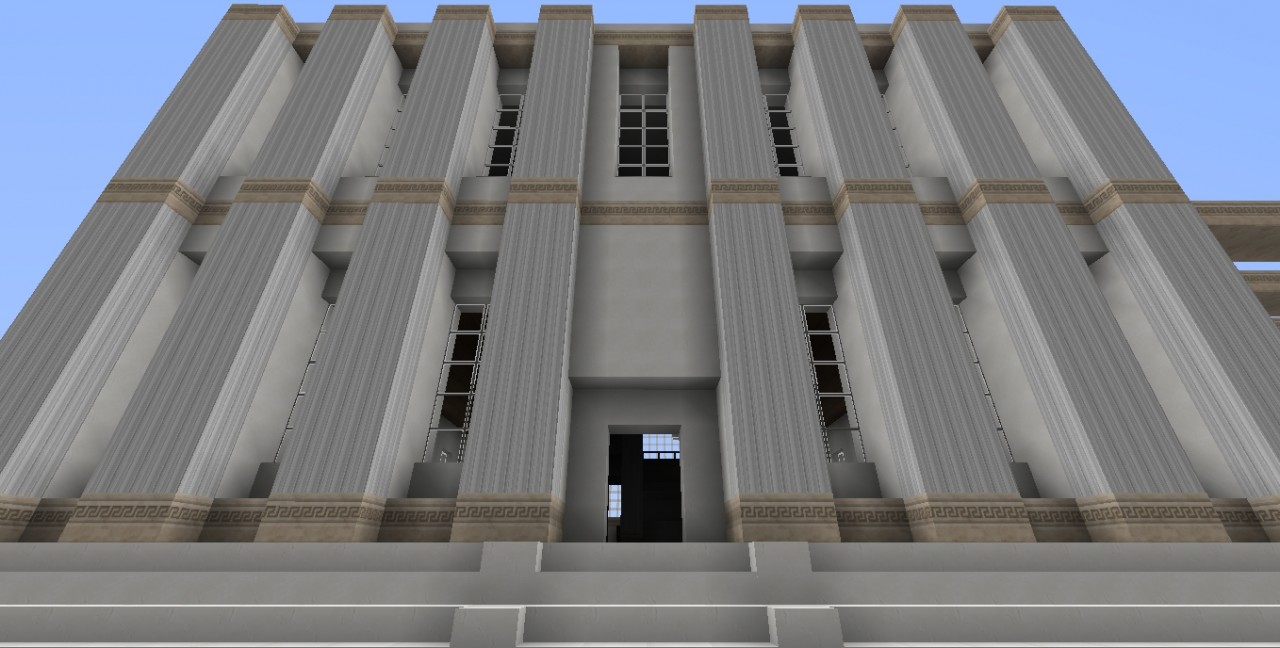Large Building (Possible Museum?) Minecraft Map
