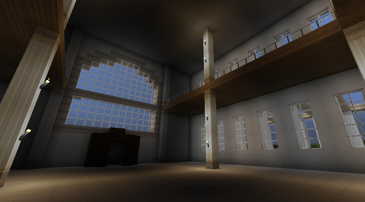 Large Building (Possible Museum?) Minecraft Map