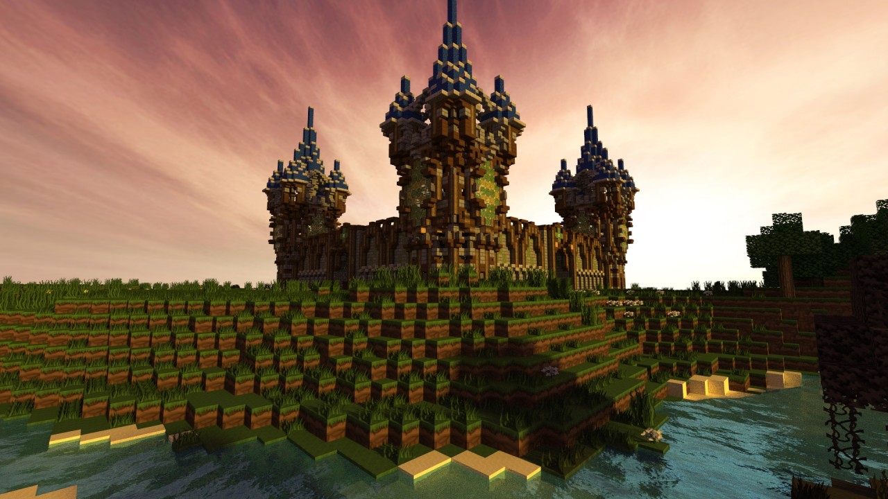 Faction Server Spawn | Fantasy Build Minecraft Map