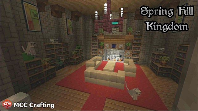 My first world. Spring Hill Kingdom. Colourful Medieval Style Castle ...