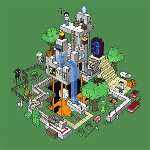 Mini Universes - Blocky Bluff Island Minecraft Map