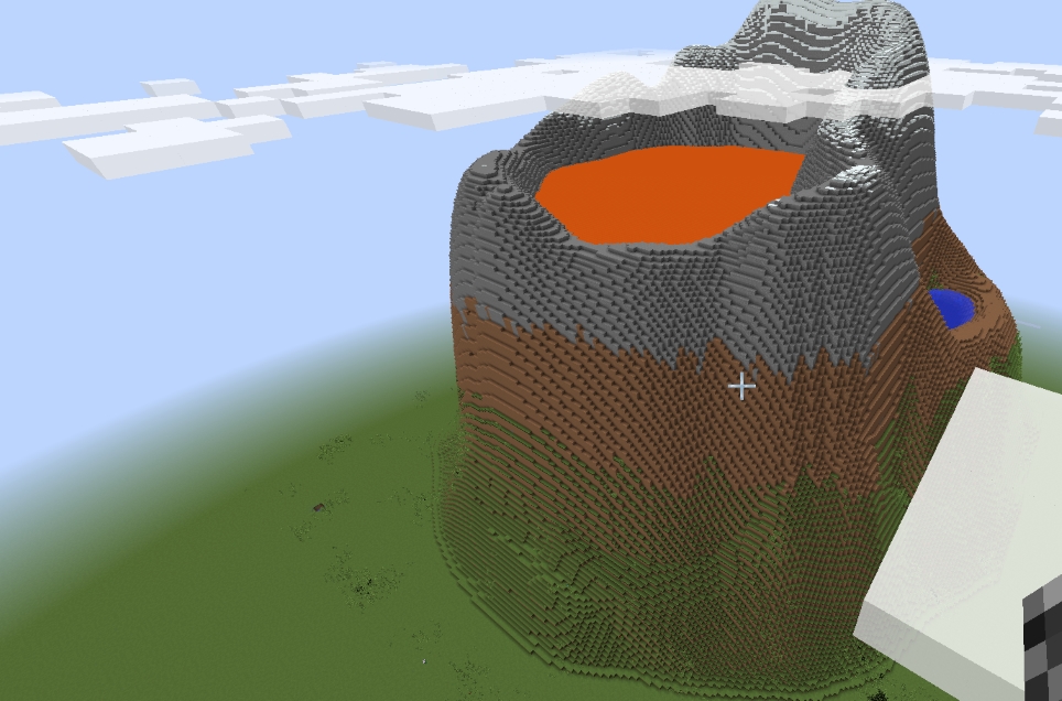 Colossal Volcano Minecraft Map