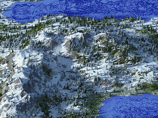 Winter Lands Minecraft Map
