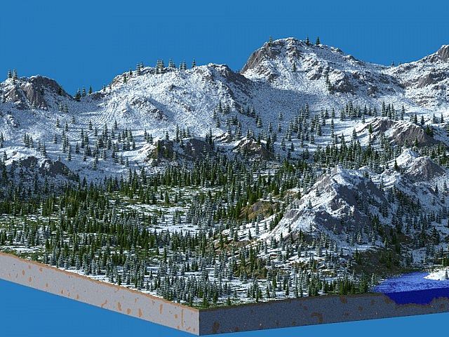 Winter Lands Minecraft Map