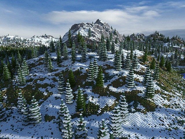 Winter Lands Minecraft Map