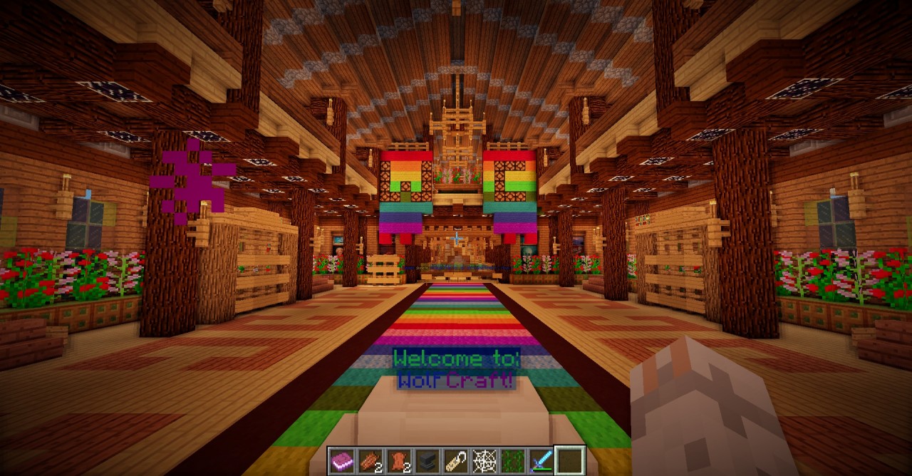 WolfCraft Spawn [World Download!] - 100% Furnished! - Minecraft Map