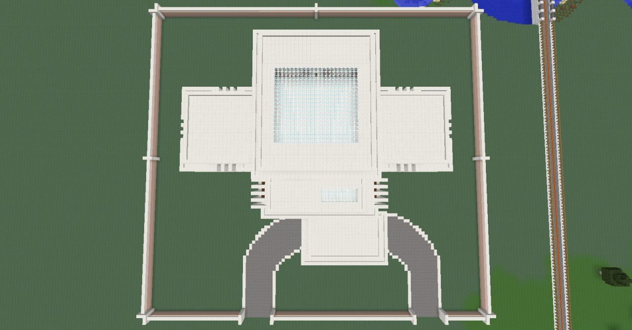 Modern Gated House Minecraft Map