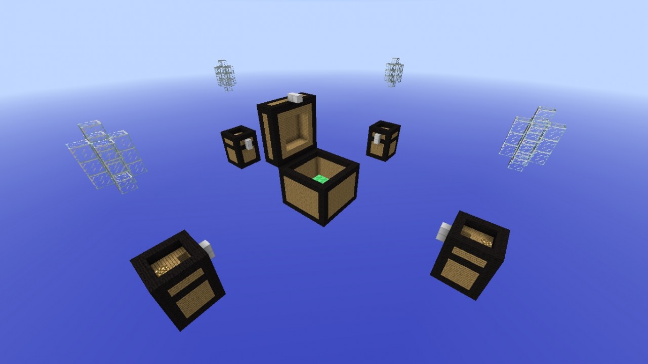 Chest Island skywars Minecraft Map