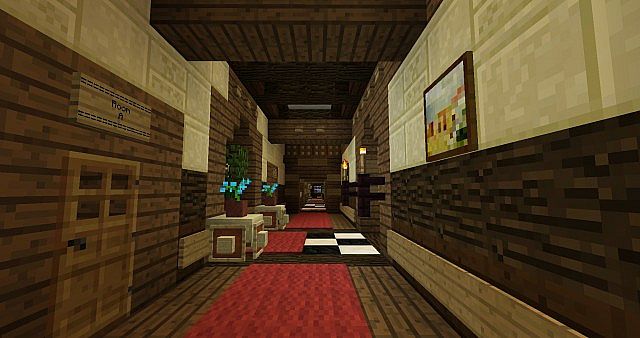Mansion Halcyon Hall Minecraft Map
