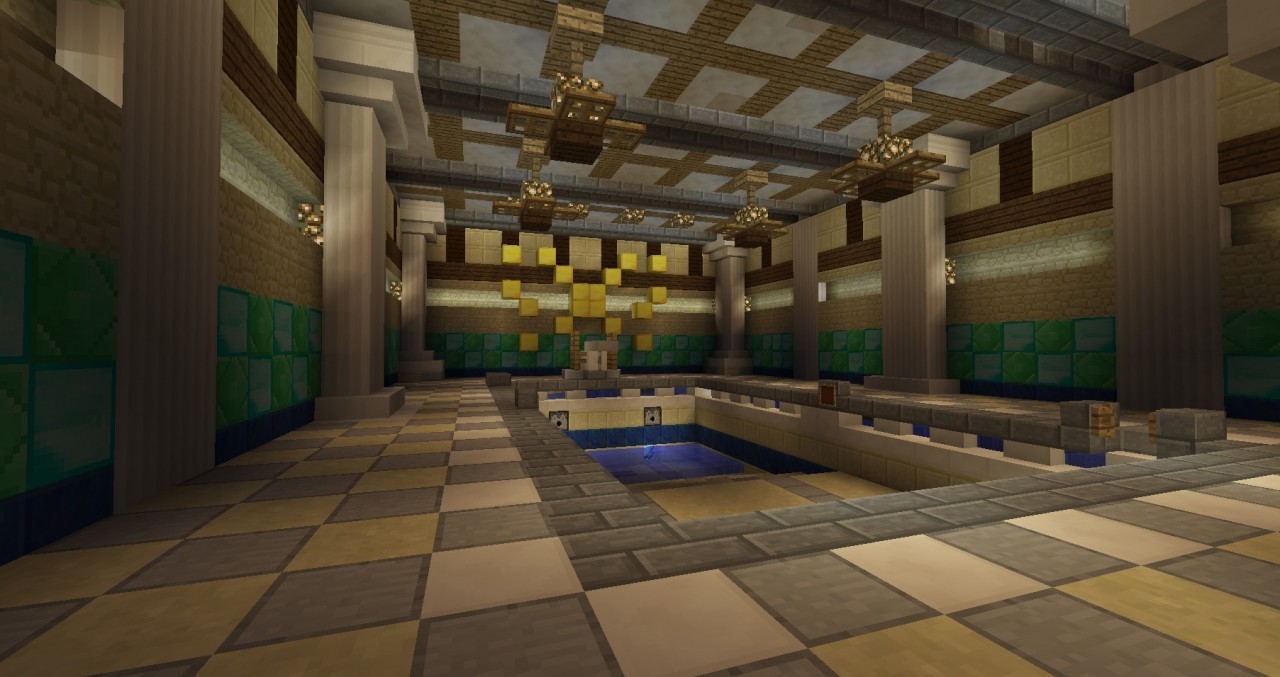 Mansion Halcyon Hall Minecraft Map