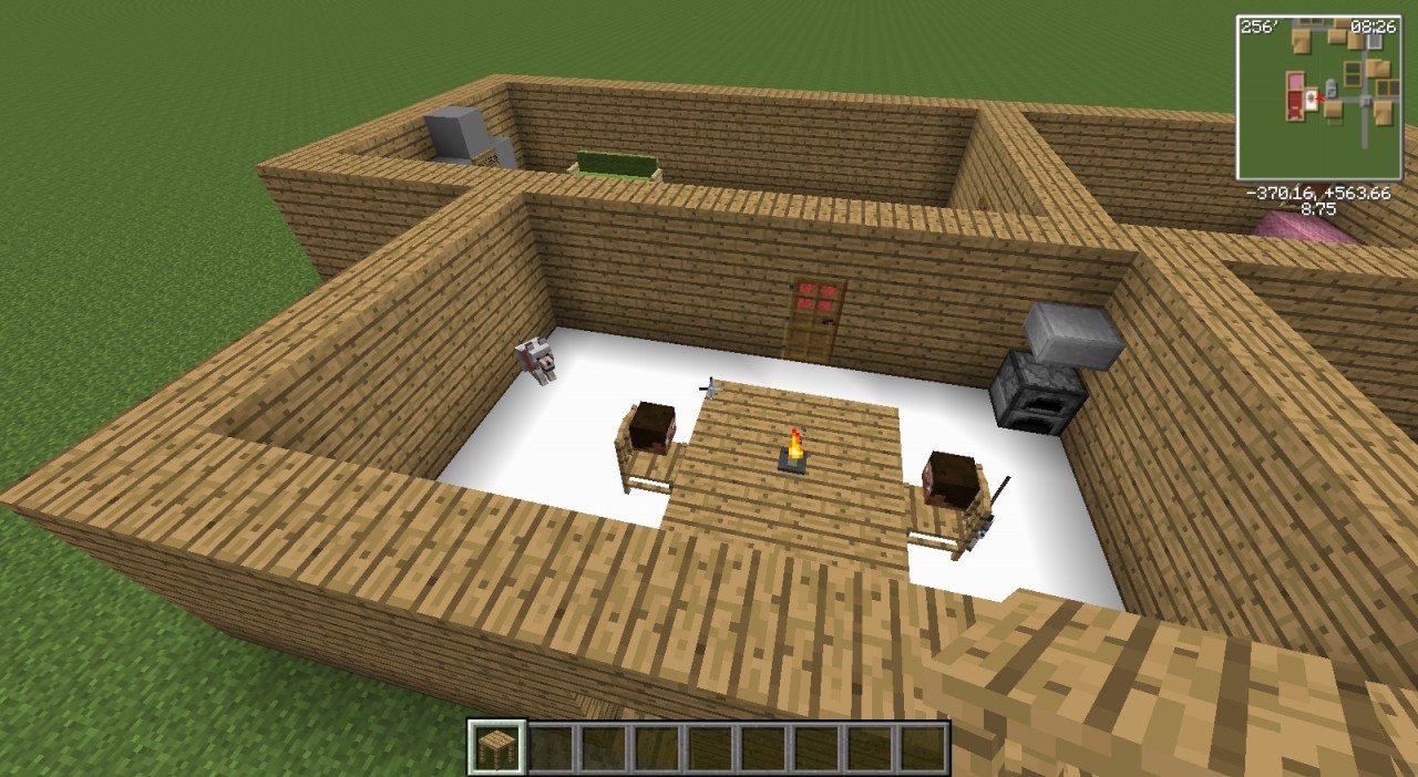 real life family house Minecraft Map