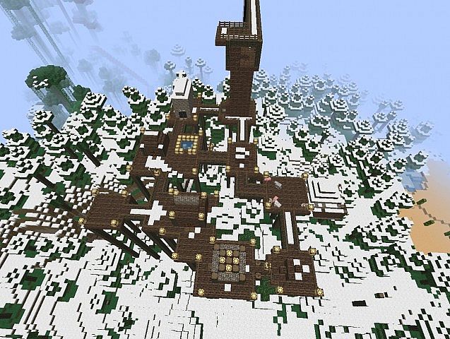 Tree fort Minecraft Map