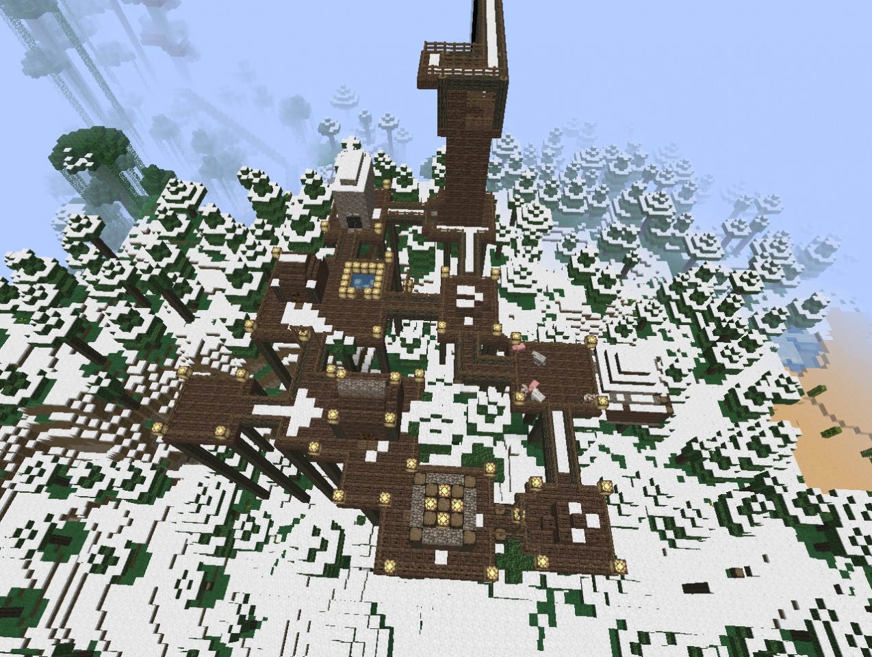 Tree fort Minecraft Map