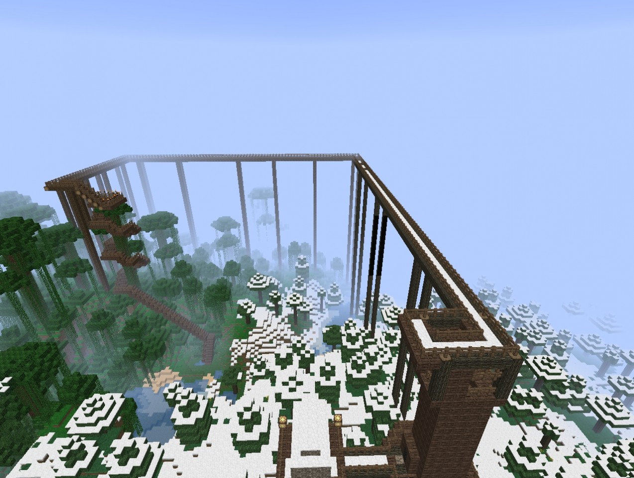 Tree fort Minecraft Map