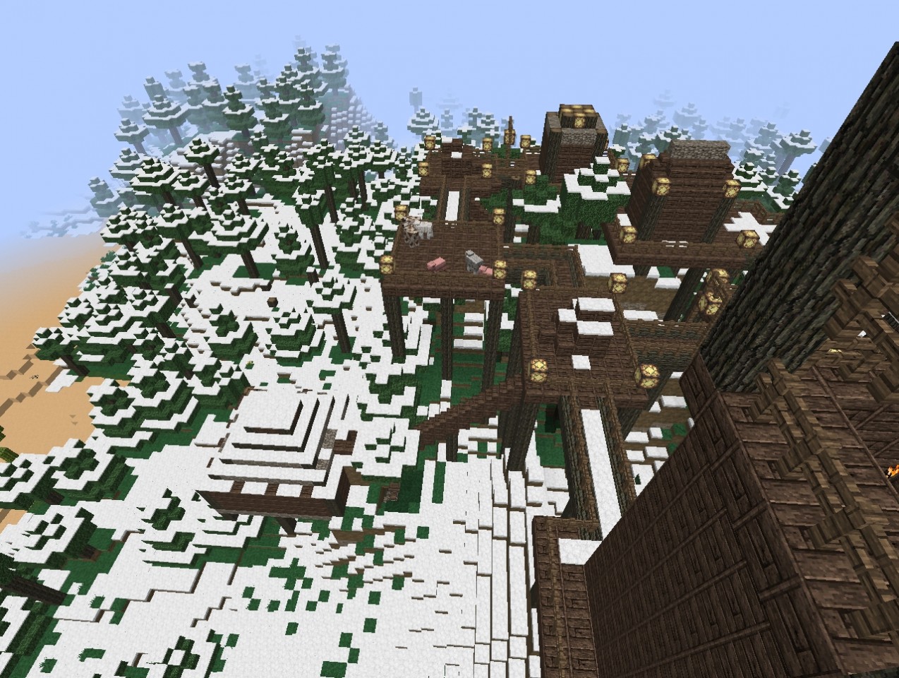 Tree fort Minecraft Map