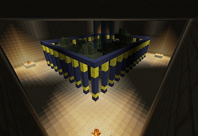 Hanging Gardens of Babylon and Ishtar Gate Minecraft Map