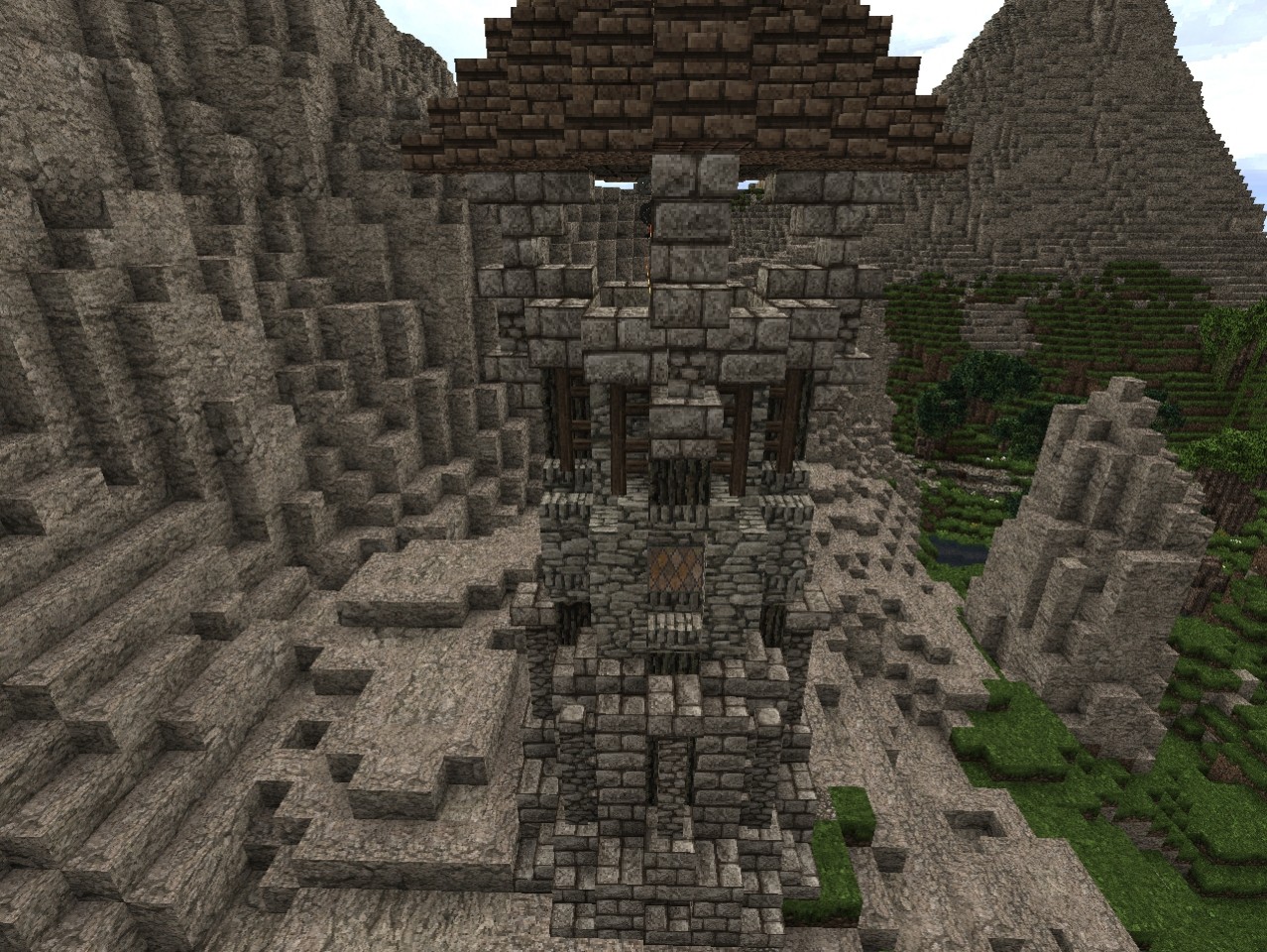 Detailed Dwarven tower Minecraft Map