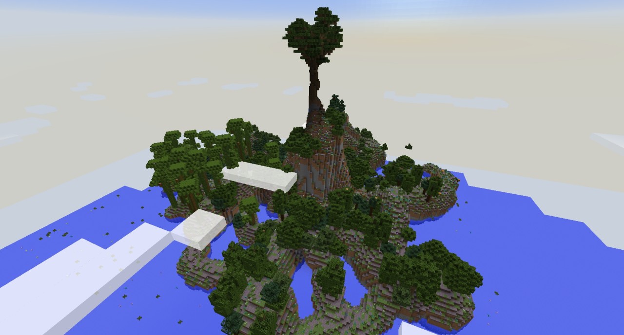Random Mixed Terrain Minecraft Map