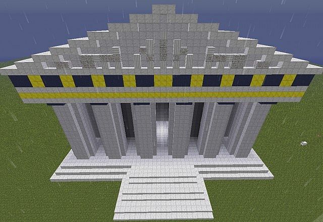 Statue/Temple Of Zeus Minecraft Map