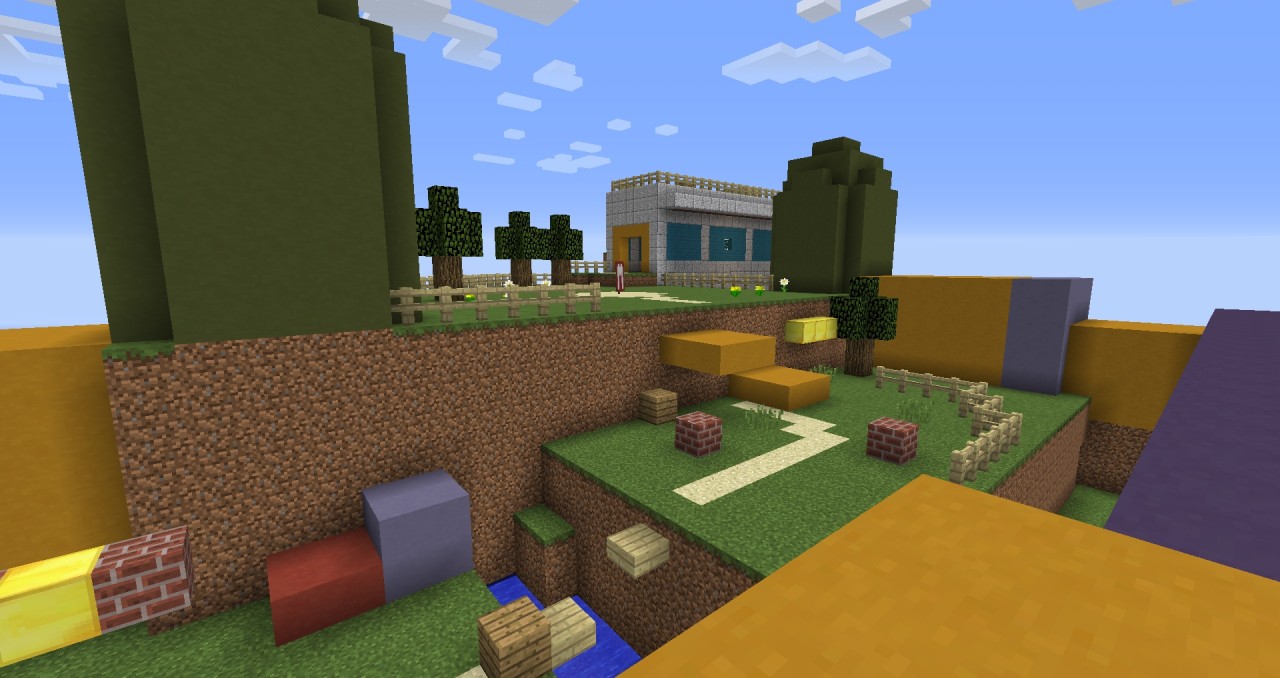 Super Mario 3D Land Level 1-1 Minecraft Map