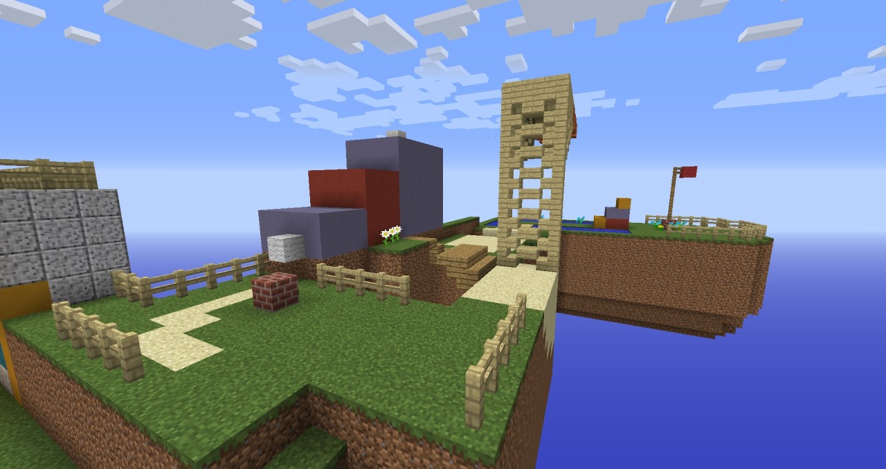 Super Mario 3D Land Level 1-1 Minecraft Map