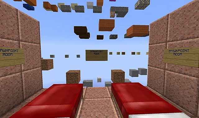 Most blocks parkour Minecraft Map