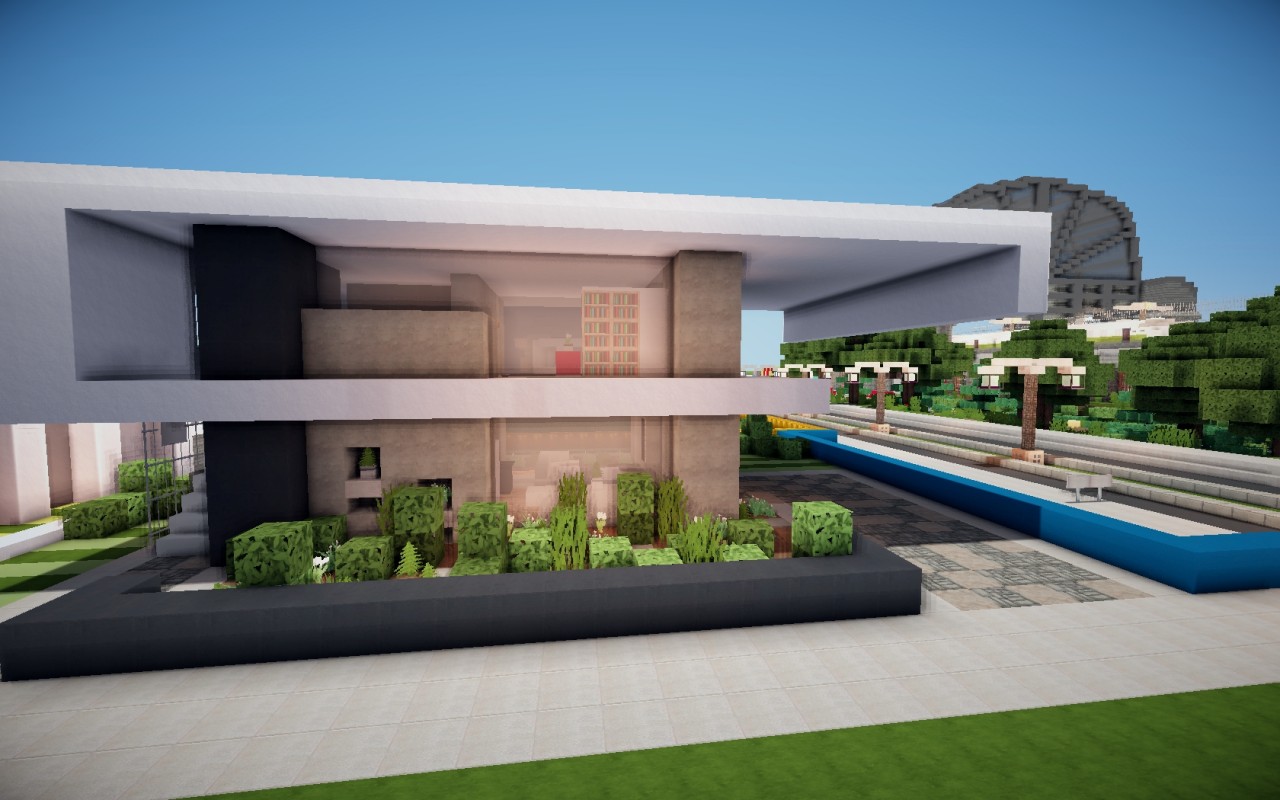 "Tiny" | Small Modern House Minecraft Map